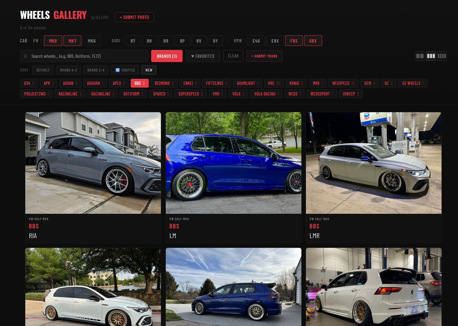 Wheels Gallery — Big EURO